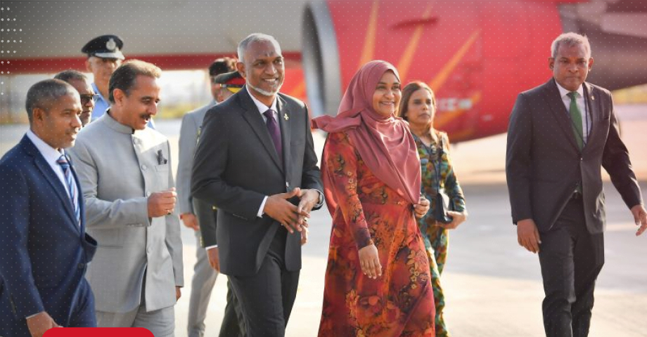 Raeesuljumhooriyyage Dhekanbalunnah Indiaa in Hoonu Maruhabaaeh Kiyafi ...